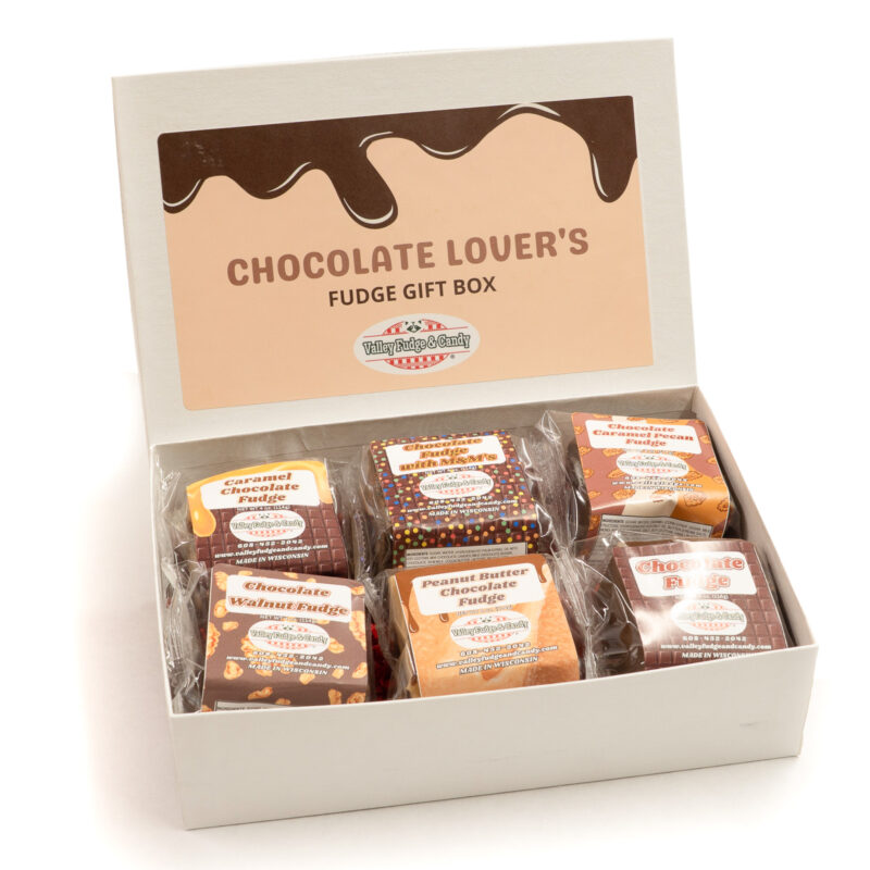 Chocolate Lover's Fudge Gift Box - Valley Fudge & Candy